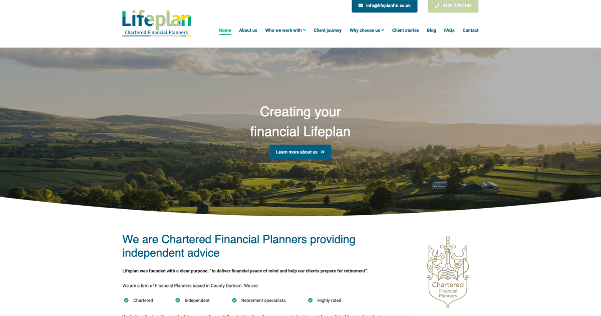 Kate Boon | Chartered Financial Planner | Lifeplan, County Durham